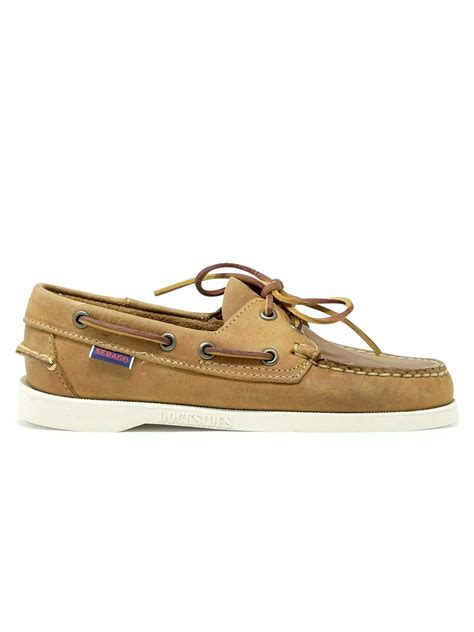 Sebago Portland Brown Nubuck Loafers Sebago
