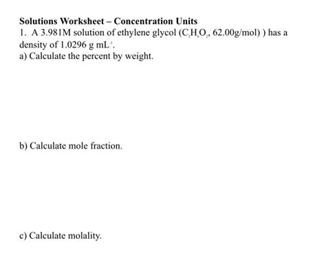 Solved Pre Lab Assignment PL1 What Does TLC Stand For Chegg Com