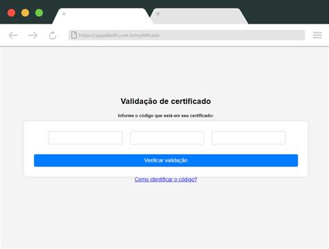Como Validar Certificados Online Central De Dúvidas