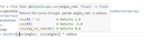 Add Type Information And Documentation On Hover In Godot Editor · Issue 8393 · Godotengine