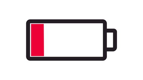 Battery Discharging Animation Stock Video Footage For Free Download