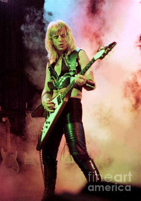 K K Downing Of Judas Priest At The Warfield Theater During British