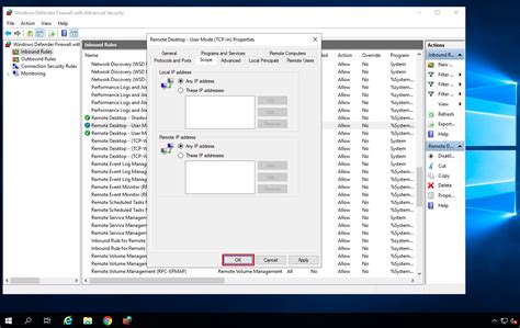 Restricting RDP Access By IP Address Fornex