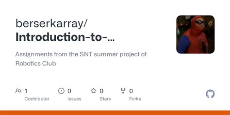 GitHub Berserkarray Introduction To ReinforcementLearning Assignments From The SNT Summer