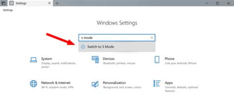 Switch To S Mode In Windows 10 Build 17686