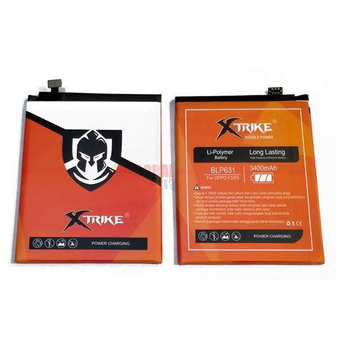 Jual Xtrike Baterai Oppo Blp Xtrike Batre Batere Oppo F F Shopee Indonesia
