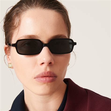 Slate Gray Lenses Miu Regard Sunglasses Miu Miu United States