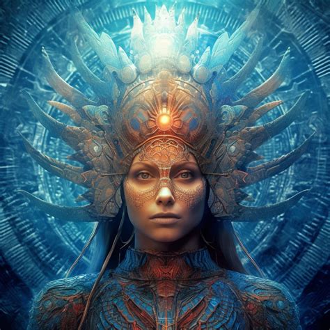 Nahualica Art Atlantis En Lo Profundo Del Océano Azul