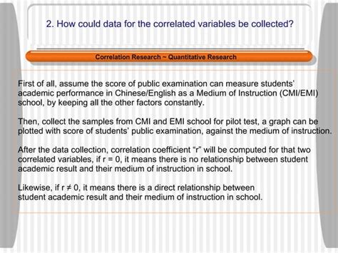 Correlation Question Research Ppt Free Download