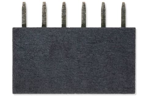 Female Header 6 Pin 254mm