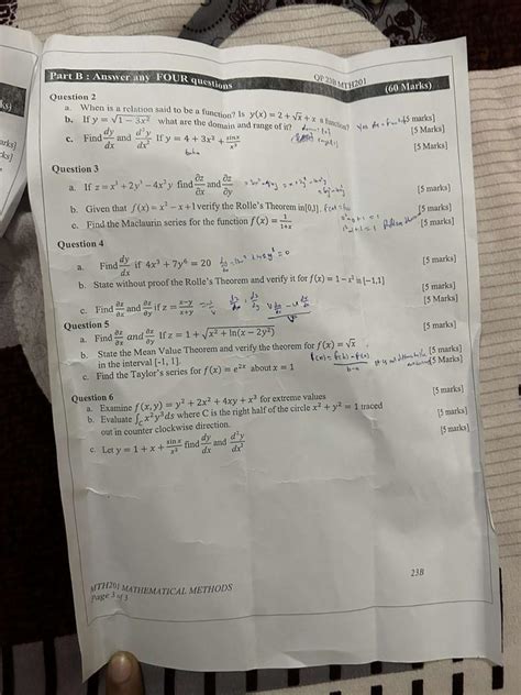 Solved Question A When Is A Relation Said To Be A Chegg Com