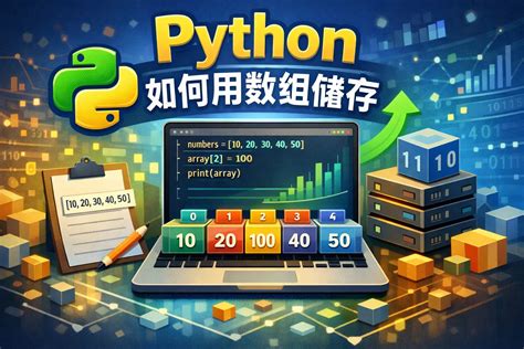 Python如何用数组储存
