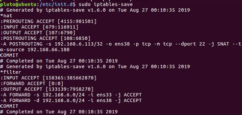 Iptables规则保存 超级学渣渣 博客园
