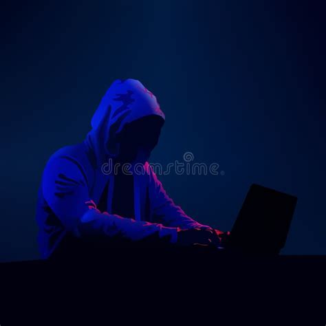 Hooded Programmer Stock Illustrations 864 Hooded Programmer Stock