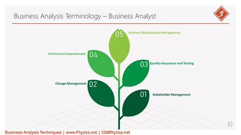 Business Analysis Terminology Business Analystpdf