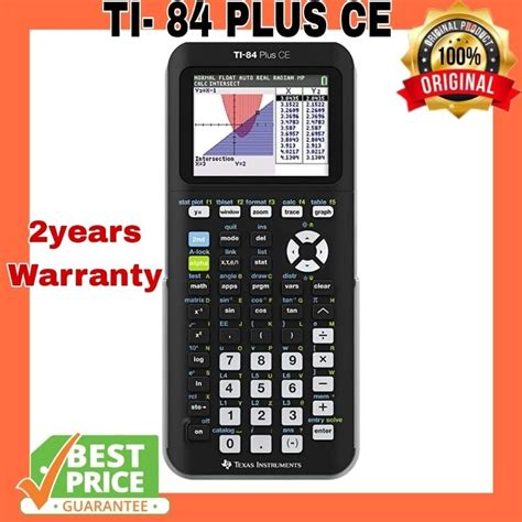 GRAPHING CALCULATE TEXAS INSTRUMENT TI Plus CE GRAPHING YEARS