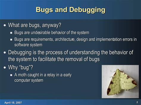 The Art Of Debugging Odp