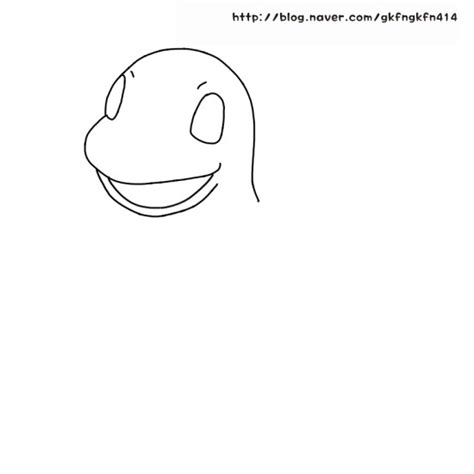 포켓몬스터 파이리 따라그리기 강좌 네이버 블로그