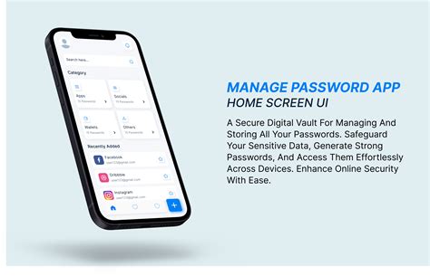 password manage app figma