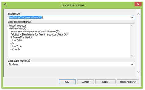 Arcgis Desktop Check For Field Add Or Skip To Next Step If Exists In