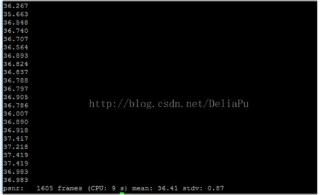 ffmpeg计算psnr存在的问题及解决方法 ffmpeg psnr csdn博客