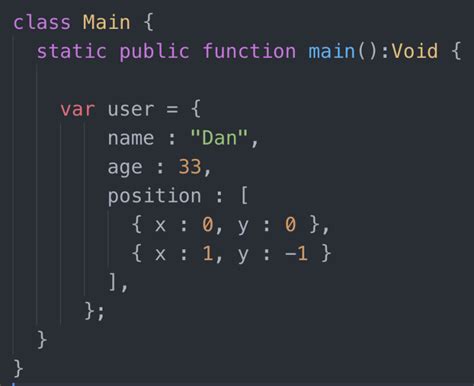 Using Haxe Part 3 Anonymous Structures Digital Ephemera