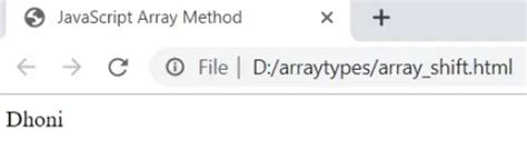 matrici in javascript diversi tipi e metodi di array in javascript