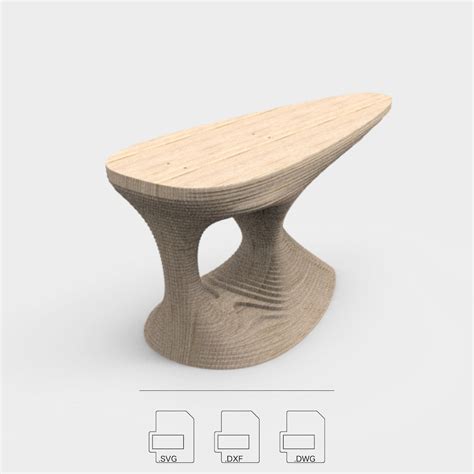 parametric desk ferrous router cut files cnc files for cutting vector