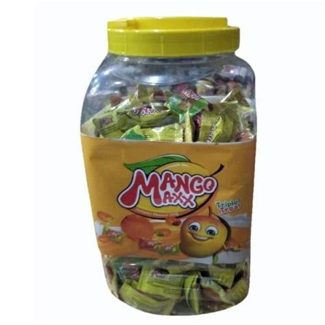 Yellow Base Mango Maxx Triple Treat Toffee Packaging Type Jar At Rs
