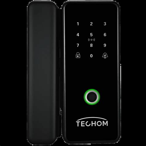 Techom🔒מנעול חכם לדלת הבית והמשרד מתאים גם לרב בריח ולדלת זכוכית מנעולים חכמים ביומטרים