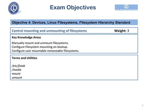 101 43 Control Mounting And Unmounting Of Filesystems Ppt