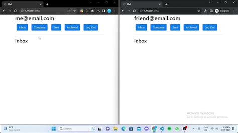 This Is Mail Cs50 Web Project 3 Youtube