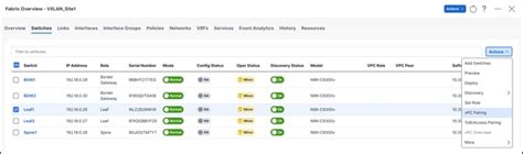 Managing And Monitoring Vxlan Evpn Fabrics Using Cisco Nexus Dashboard