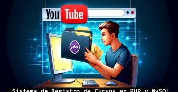 Sistema De Registro De Cursos En PHP Y MySQL ConfiguroWeb