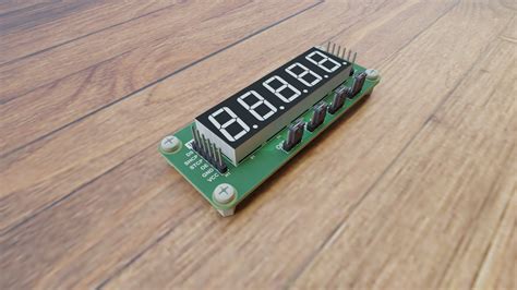 Segment LEDs Module Using Shift Register CD HC OpenHardware Io Enables Open Source