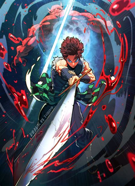 Kamado Tanjirou Kimetsu No Yaiba Drawn By Thirdphp Danbooru