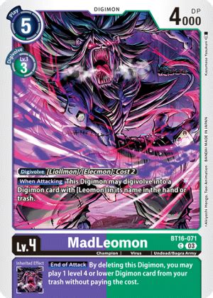 Quick Leomon Deck DigimonCard Quick Leomon Deck DigimonCard