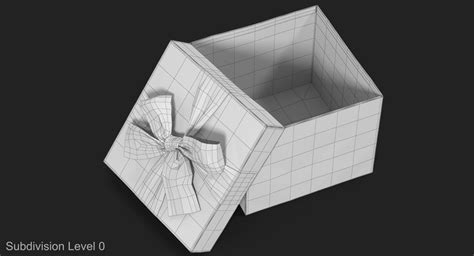 선물 상자 오픈 레드 3d 모델 49 Fbx Max Obj Free3d