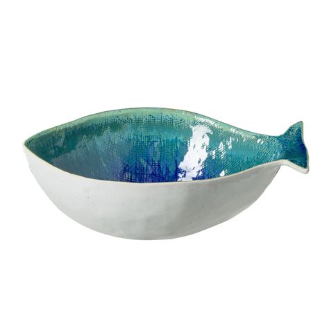 Dori Dourada Serving Bowl Seabream Atlantic Bl Pajunen