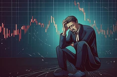 Premium Ai Image A Businessman Stock Market Trader Is Doing Analysis
