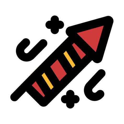 Firecracker Generic Outline Color Icon