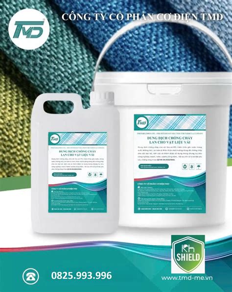 Dung DỊch ChỐng ChÁy Cho VẢi