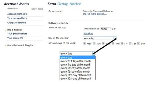 group notices service smartbots documentation second life bot