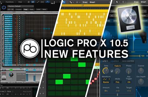 First Look Logic Pro X New Features