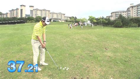 1분레슨 필드편 포대그린 어프로치 방법 캘러웨이 스크린골프 Youtube