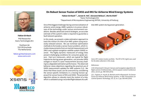 PDF On Robust Sensor Fusion Of GNSS And IMU For Airborne Wind Energy Systems