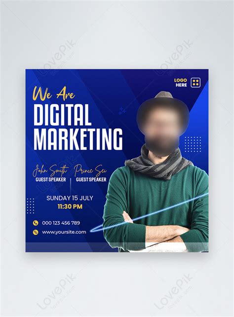우리는 디지털 마케팅 소셜 미디어 Instagram 게시물 템플릿입니다 이미지 사진 450165085 무료 다운로드