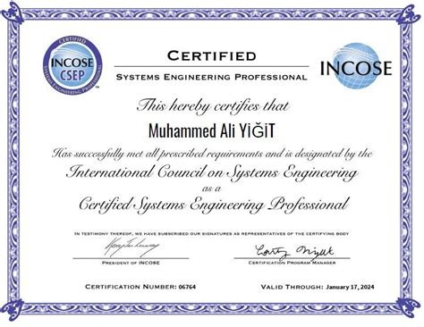 Incose Csep Systemsengineer Muhammed Ali YİĞİt M Sc Csep 18 Comments