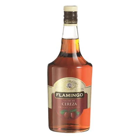 Paquete De 3 Licor Flamingo Cereza 1 L Flamingo Paquete De 3 Bodega