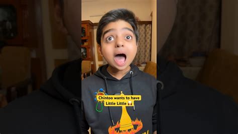 Chintoo Wants To Have Little Little 🥃 Mummy को लगा Shock 😱 Funnyshorts